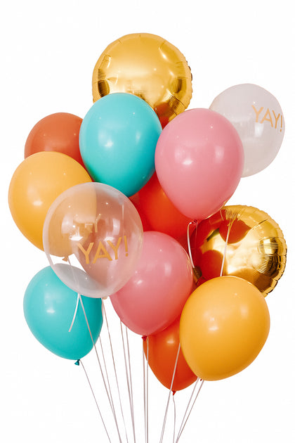 Uninflated - Mixed Colour Balloon Packs – Bang Bang Balloons